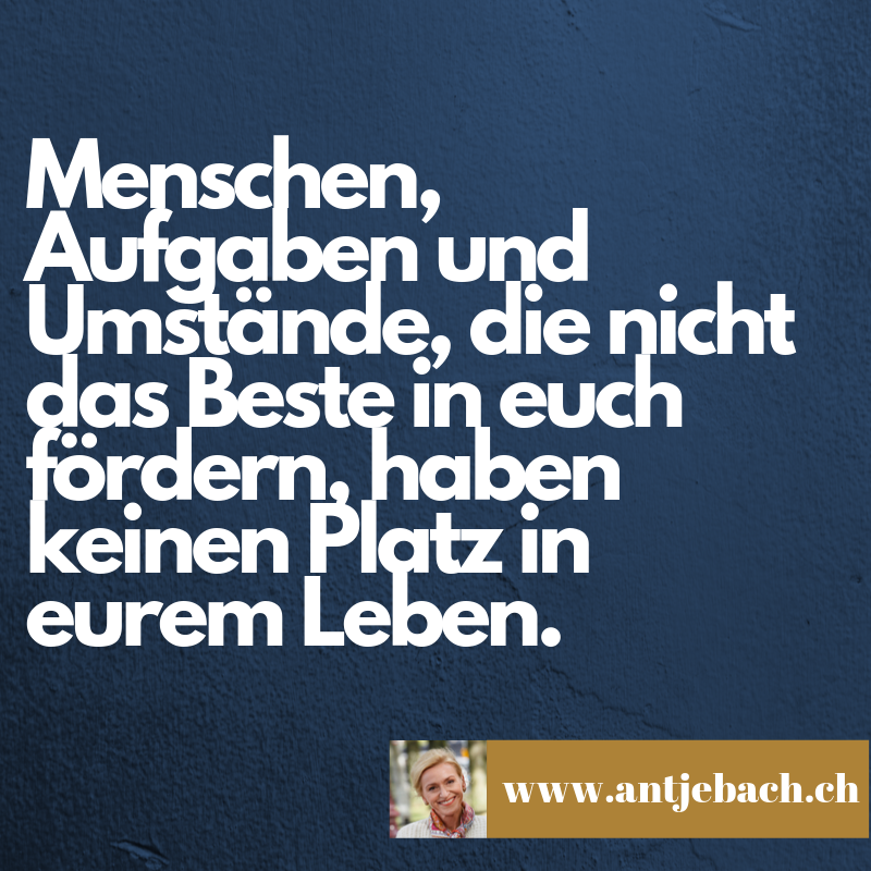 Inspiriert – Fördern - Antje Bach